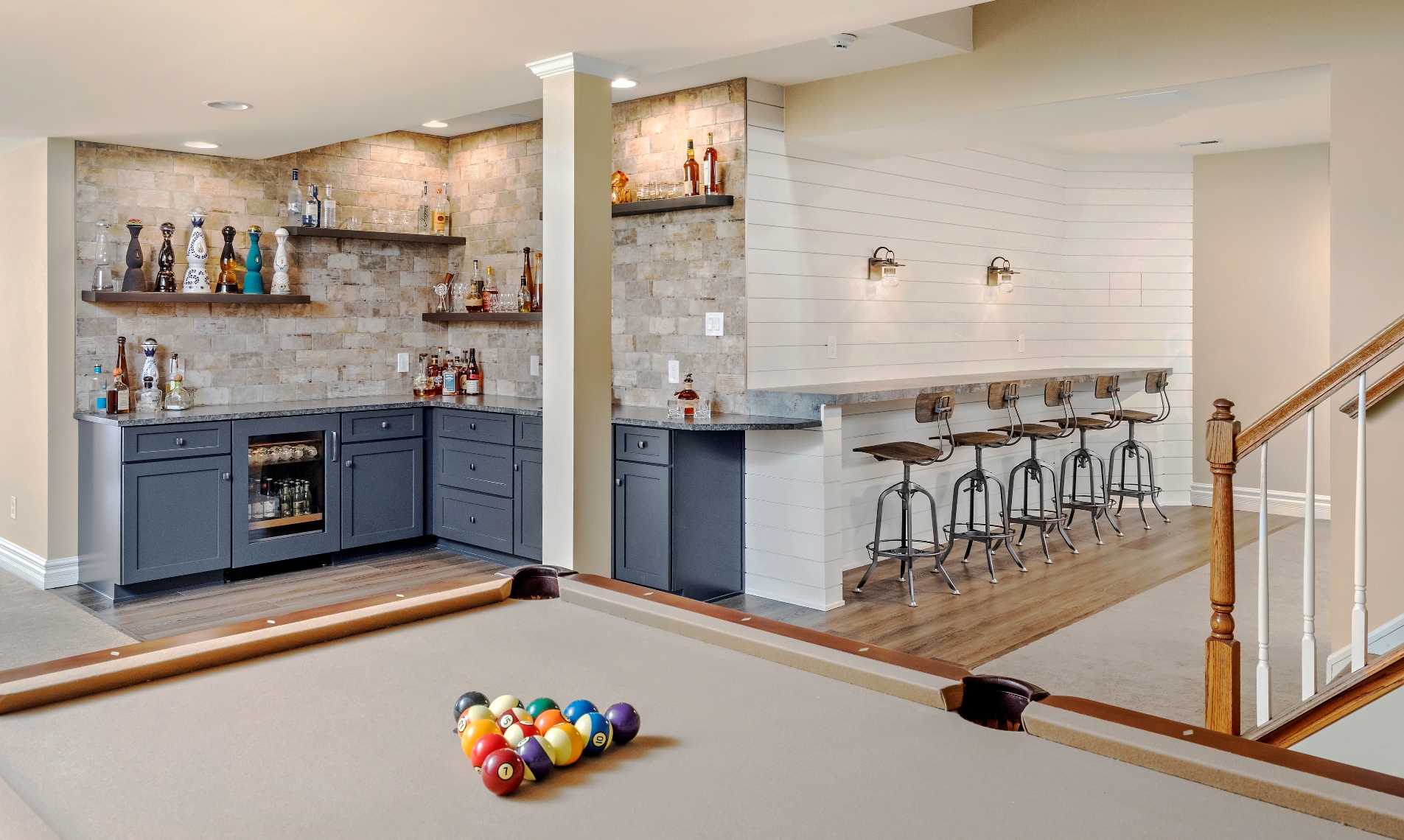 Bright Basement Design | Light, Storage And Comfort